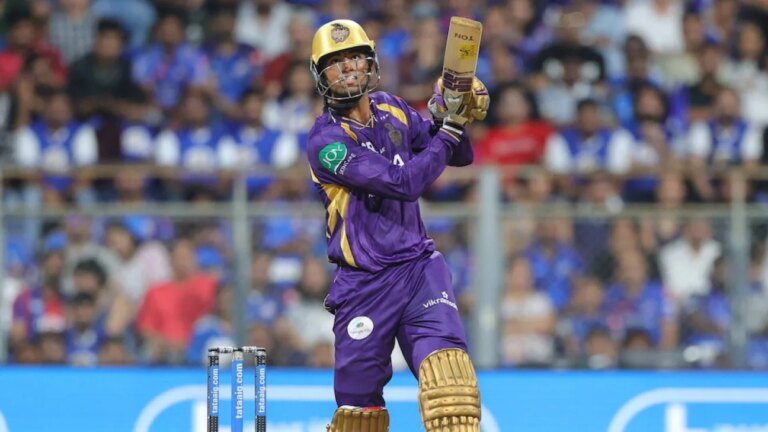 IPL 2026 - Rahane, Raghuvanshi take KKR fifties to 220 - LearnXYZ